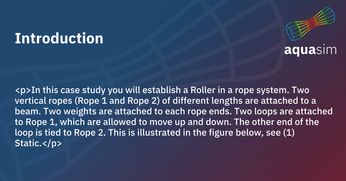 Introduction | AquaSim